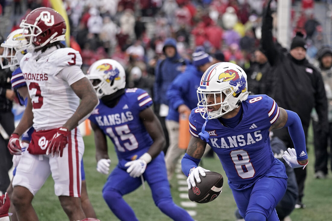 KU football now has to turn the page after win against No. 6 OU | News ...
